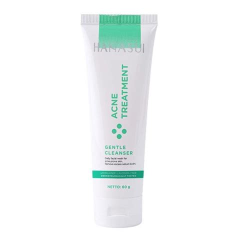 Jda Online Jual Hanasui Acne Treatment Gentle Cleanser 60 Ml