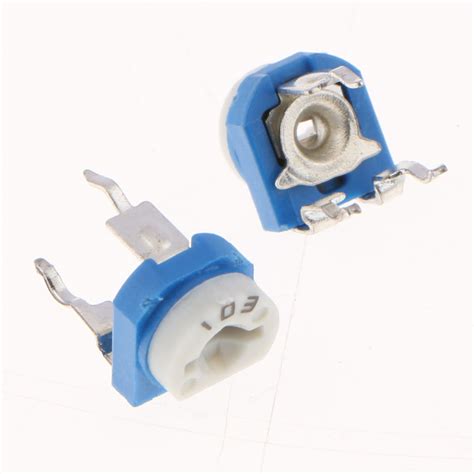 ⚡️buy Maxbell 50x 10 Values Linear Trimmer Potentiometer Variable ⚡️buy Maxbell 50x 10 Values Linear Trimmer Potentiometer Variable