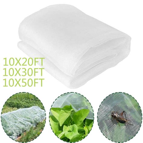 Plant Cover Protection Mesh Netting Pest Barrier Cover Reusable Cloth Blanket Garden Fabric