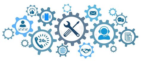 Technical Support And Customer Service Concept Online Helpdesk