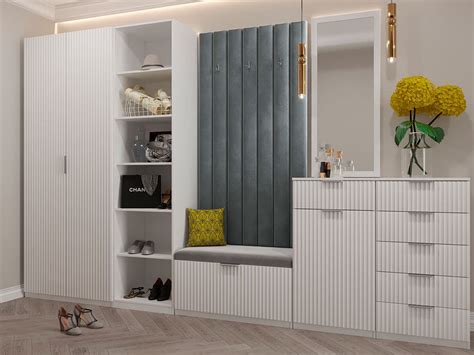 Шкаф распашной Аннабелла 2 х дверный белый купить Шкаф распашной Аннабелла 2 х дверный белый