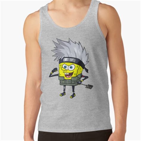 Ninja Spongebob Tank Top