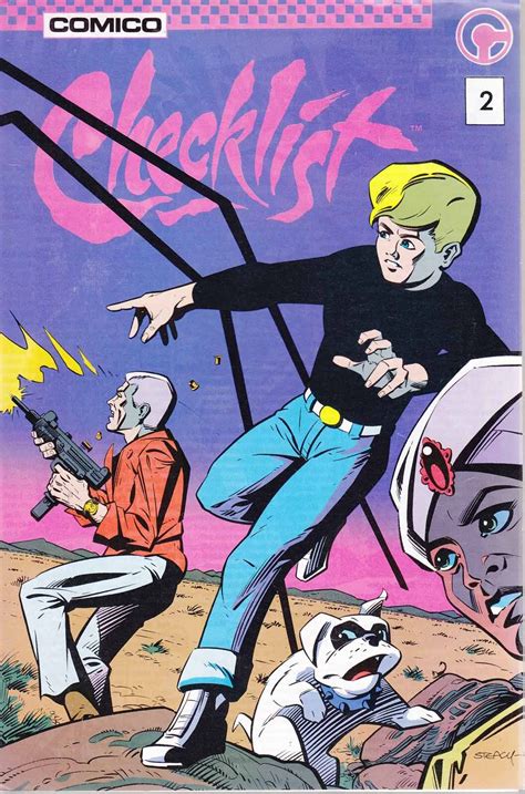 Comico Checklist 2 Fn Comico Jonny Quest Comic Books Copper Age Comico Hipcomic