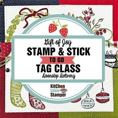 New T Of Joy Stamp And Stick Tag Class