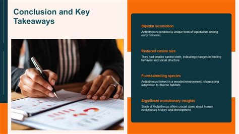 Conclusion And Key Takeaways Ardipithecus Characteristics Ppt Structure Acp Ppt Sample