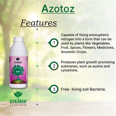 Azotoz Azotobacter Nitrogen Fixing Microbes Bio Fertilizer For Natur