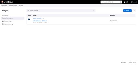 jenkins插件：publish over ssh 测试小罡 博客园