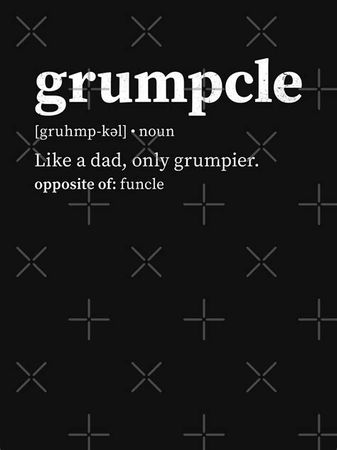 Grumpcle Grumpy Uncle Essential T Shirt For Sale By Creativecurly