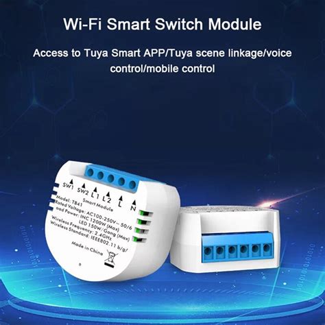 2ch Wifituya Smart Life Control Switch Breaker Sm Vicedeal