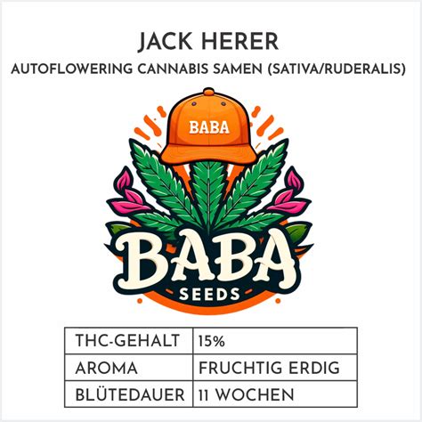 Baba Seeds I Jack Herer Auto Kaufen Hanf Discount