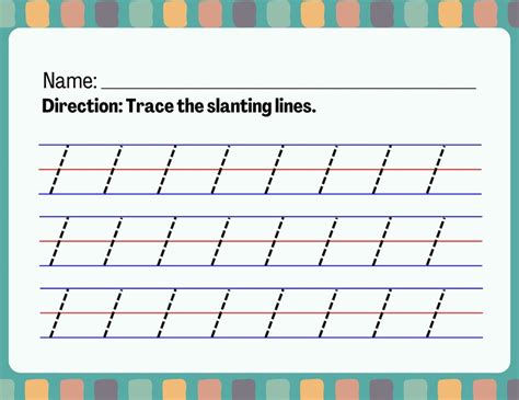 Aba Tracing Sheets Etsy