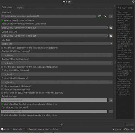 Crear Un Mapa De Flujos Con Qgis Unigis