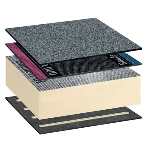 Bauder Total Green Roof System Reinforced Bitumen Membrane Warm Roof