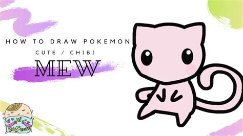 Cute Mew Drawing