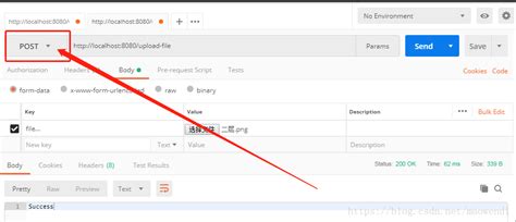 Postman Post请求上传文件postman 上传文件 Csdn博客
