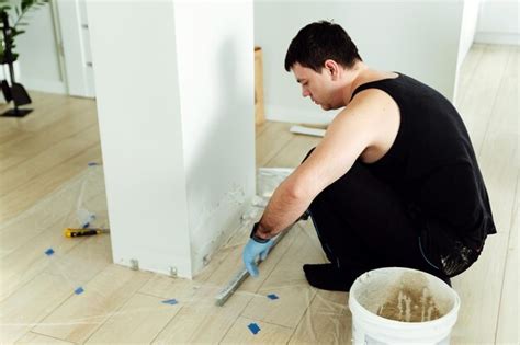 Wall Putty Premium Photo