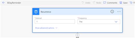 how to send birthday or work anniversary email using power automate