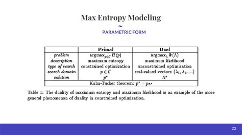 A Maximum Entropy Approach To Natural Language Processing ˜ Ppt Download