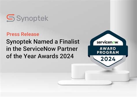 Miles Feinberg on LinkedIn: Synoptek Named a Finalist in the ServiceNow Partner of the Year ...