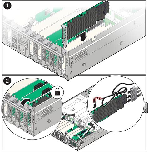 Install The Internal Hba Card And Hba Super Capacitor Oracle® Exadata Storage Server X7 2 Ef