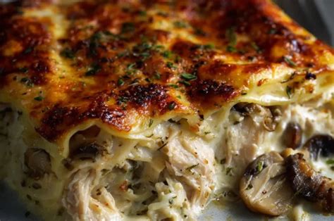 Mary Berry Chicken And Mushroom Lasagne Recipe