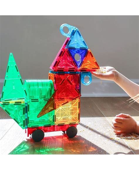 Magna Tiles® Magna Tilesa Magna Tiles Dx 48 Piece Magnetic Construction