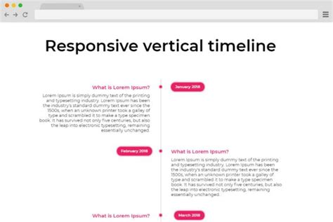 27 Best Interesting Vertical Timeline Templates 2023 UiCookies