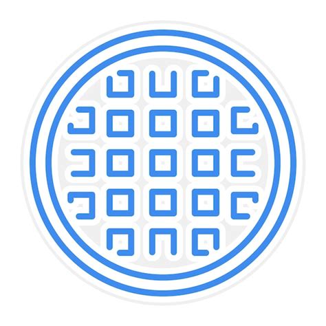 Premium Vector Waffle Vector Illustration