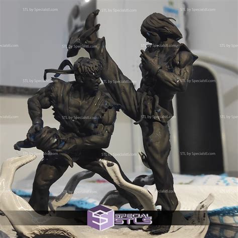 Ken And Ryu Diorama Specialstl