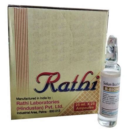 25ml R Bionate Sodium Bicarbonate Injection At ₹ 270 Box Sodium