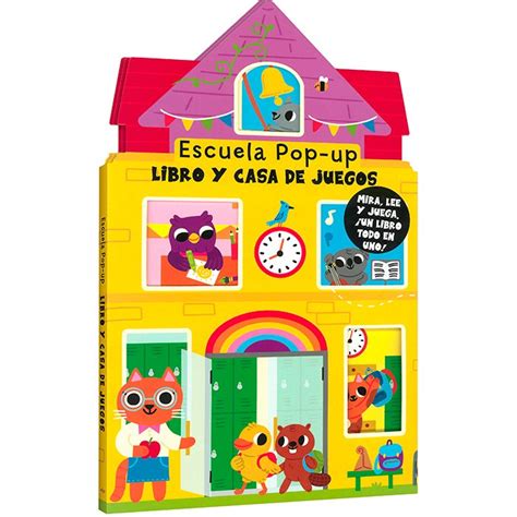Escuela Pop Up Libro Y Casa De Juegos Lexus Editores Chile