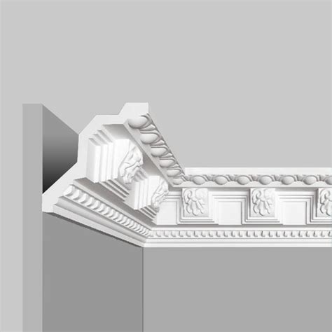 Waterproof Polyurethane Ceiling Cornice Molding For Interior Decoration