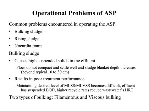 Activated Sludge Process Ppt