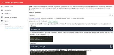 Diseñador Para Impresoras Térmicas Gratuito Y Open Source Parzibyte