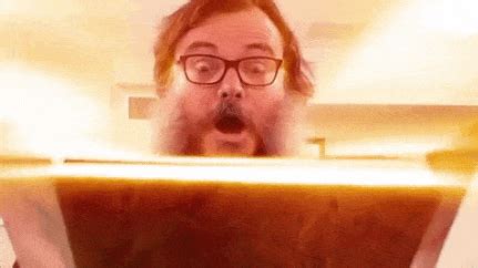 Jack Black Reading Book Blank Template Imgflip