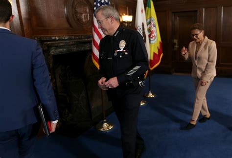 Lapd Chief Michel Moore To Resign At End Of February Telegraph247