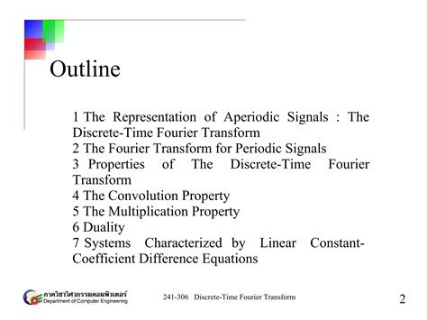 Chapter5 The Discrete Time Fourier Transform Pdf Web Development Internet