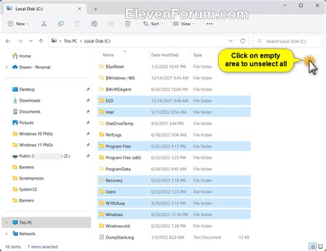 Select Items In File Explorer In Windows 11 Windows 11 Forum
