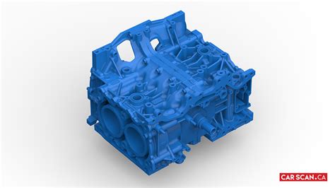 Subaru Fa20 Engine Block 3d Scan Carscan Ca