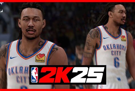 Nba 2k25 Jaylin Williams Cyberface And Body Update