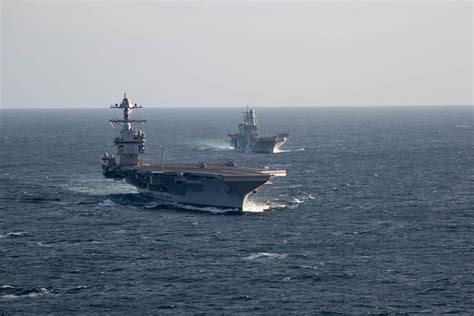Uss Gerald R Ford Completes Another Independent Steaming Event Shock