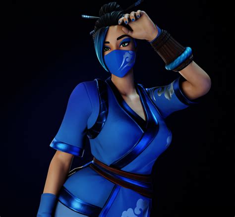 Red Jade Fortnite 3d Model By 1r2z4cd2c8