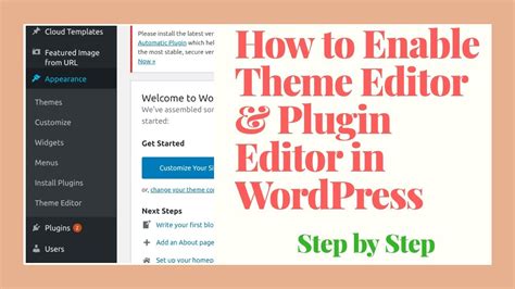 How To Enable Theme Editor In Wordpress Appearance Theme Editor Not Showing In Wordpress