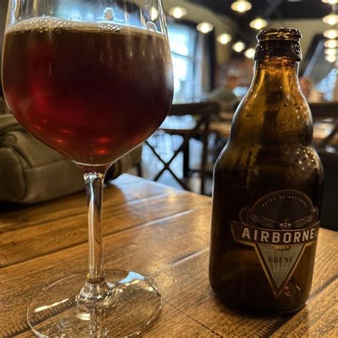 Airborne Bière Brune Airborne Beer Untappd