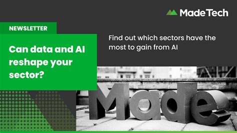 Can Ai And Data Reshape Your Sector