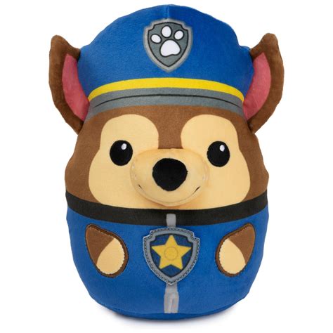 Paw Patrol Chase Squish Plush Official Toy From The Hit Cartoon