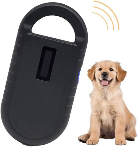 Pet Microchip Scanner Handheld Animal Microchip Scanner Rechargeable Portable