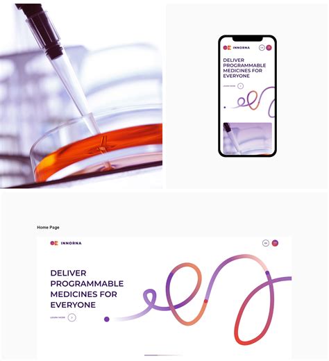 Innorna深信生物官网设计案例 素马设计
