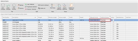 Adding Editing Duplicating Activatingdeactivating And Removing Material