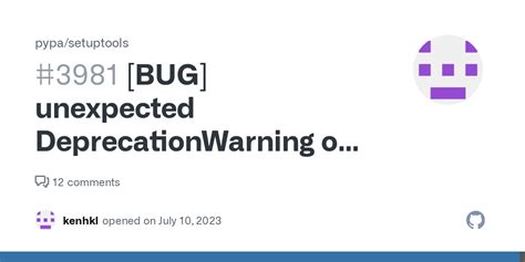 [bug] unexpected deprecationwarning of pkg resources from `script dev